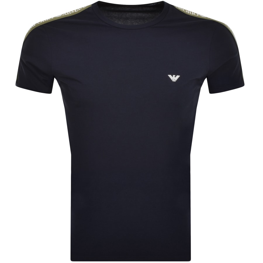 Emporio Armani Lounge Crew Neck T Shirt Navy